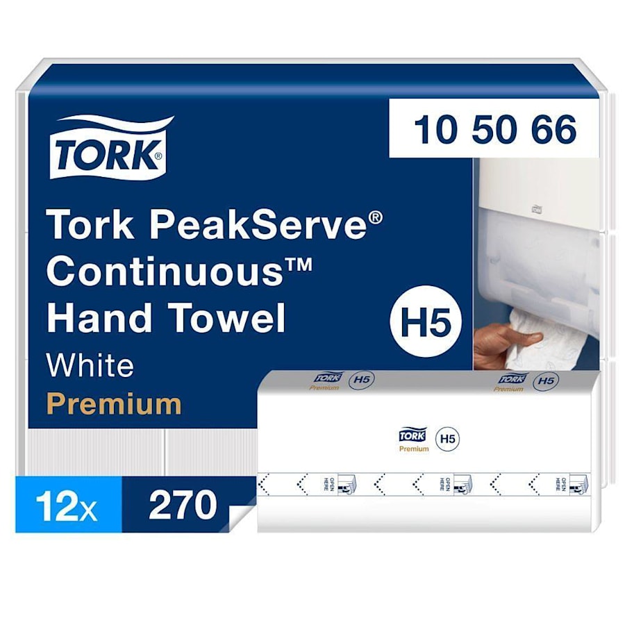 Matic Paper Towels Tork PeakServe® Continuous™ Paper Hand Towel ...