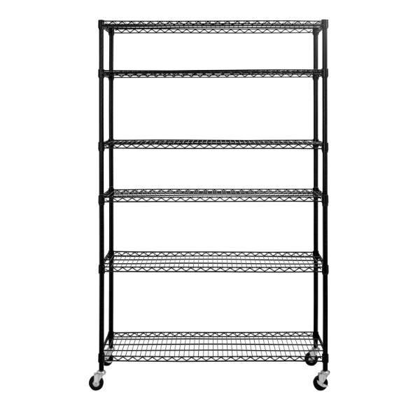 Quantum Storage Systems® 24x48x72 In 4-Shelf Wire Shelving Unit With ...