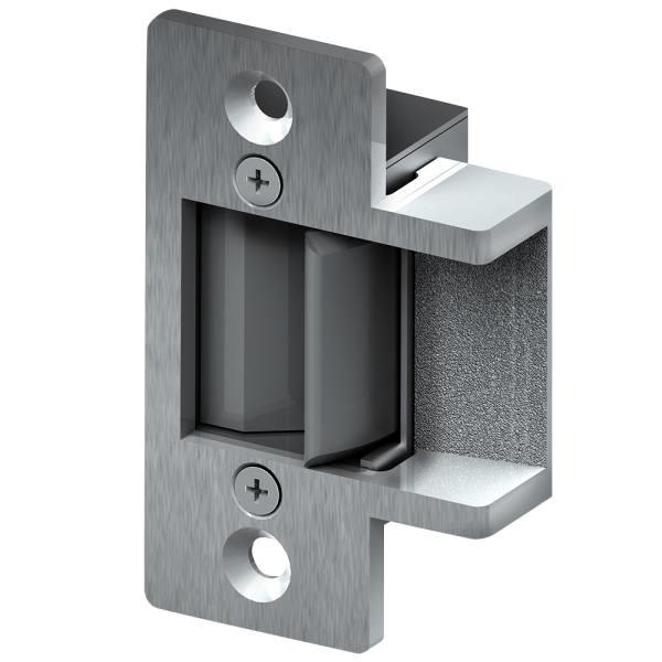 Security Deadlock Strike Plate Brass | HD Supply