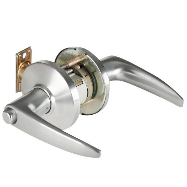 Dexter C1000 Lever Cylindrical Privacy Door Lockset (Satin Chrome) | HD ...