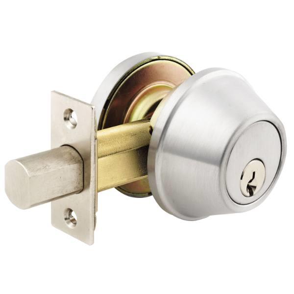 Yale D200 Series Grade 2 One-Way Deadbolt, Y1 Para Keyway, Satin Chrome ...