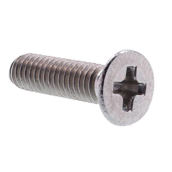 Machine Screws, Pan Hd, Phillips Dr,Ss, Package Of 10 | HD Supply