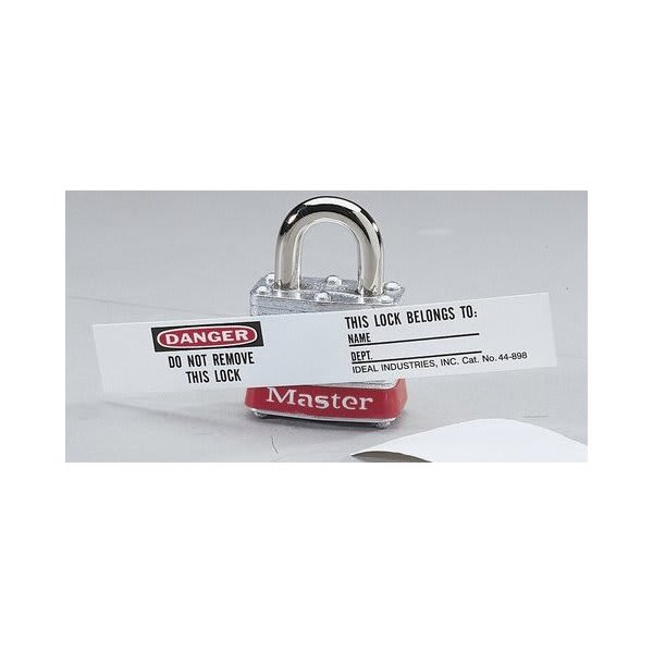 Accuform Pf Cardstock Record Tag "Emergency Package Of 25 | HD Supply