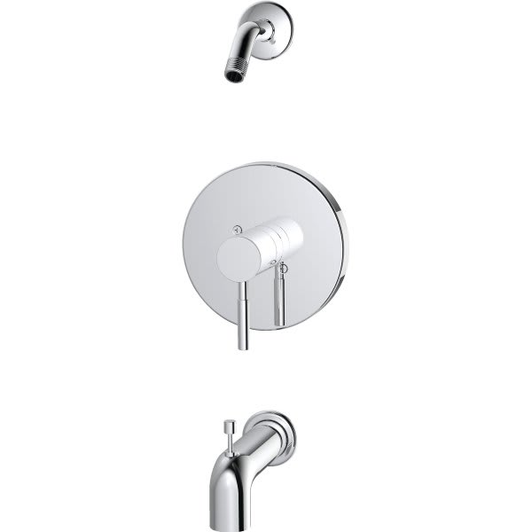 Proplus Price Pfister Valve Trim Kit With Handle In Chrome | HD Supply