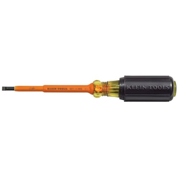 Klein Tools® 7" Insulated Slotted Screwdriver | HD Supply