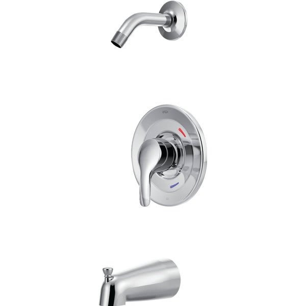 Danco 1 Handle Valve Tub And Shower Faucet Trim Kit In Matte Black For