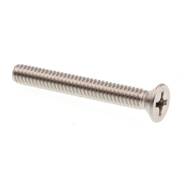 Machine Screws, Round Hd, Phil/ Slot Com, #10-,Zinc, Package Of 50 | HD ...