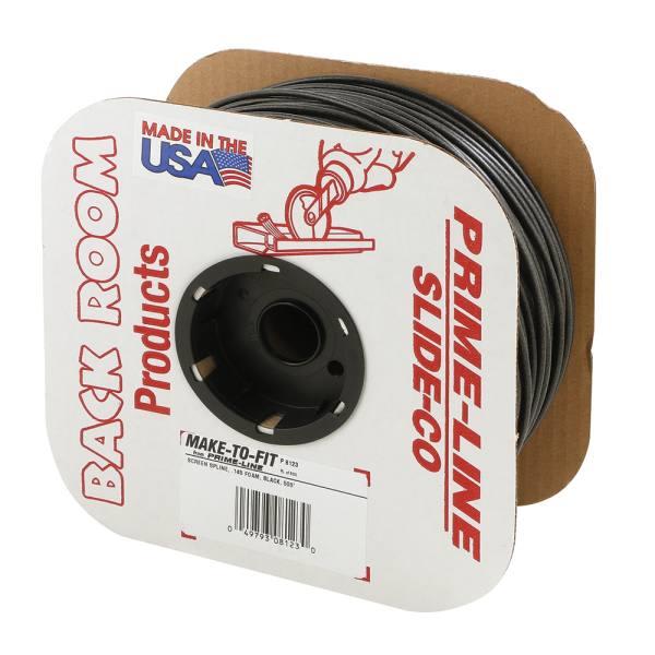 Make 2 Fit Window Screen Spline, Multi-spline, 3 Sizes In 1, Blk. 20ft ...