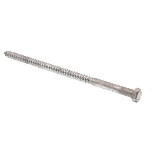 Lag Screw Set, Hex Head, 1/4" x 4", Package Of 5 | HD Supply