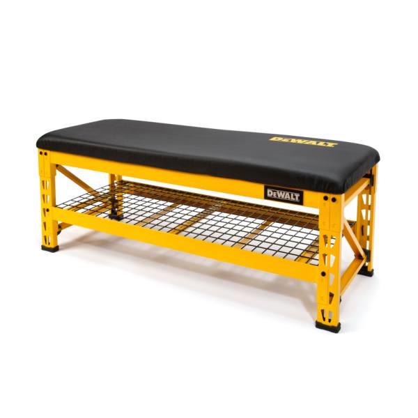 Dewalt 2-Shelf Industrial 4-Foot Storage Rack Work Station Kit | HD Supply