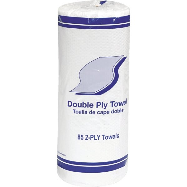 Renown White Perforated 2-Ply Paper Towel Roll, Case Of 30 | HD Supply