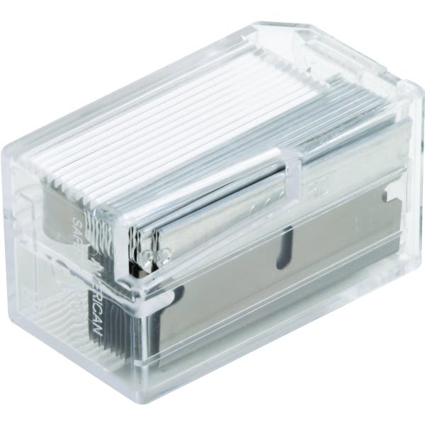 American Line® 4" Heavy-Duty Razor Scraper, 12" Handle, Spare Blade ...