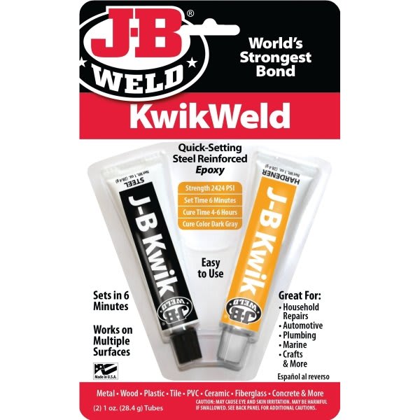 Jb Weld® Clearweld 25 Ml Quick-Set Epoxy Syringe, Ultra-Clear Formula ...