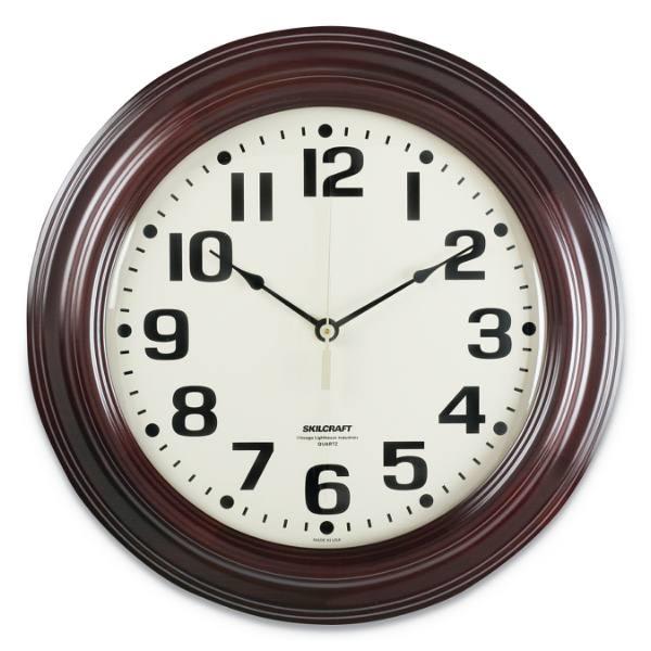 Sharp® Black Digital Auto Time Set Wall Clock | HD Supply