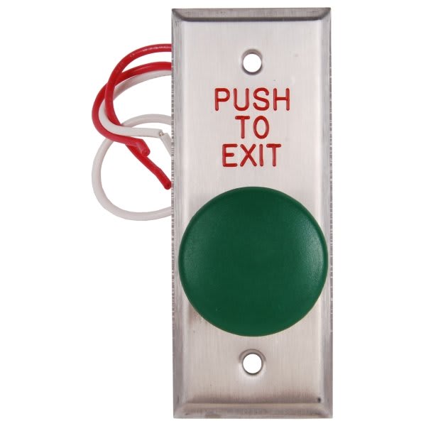 Dortronics 5210 Exit Release Red Emergency Release 1-9/16 Inch Push ...