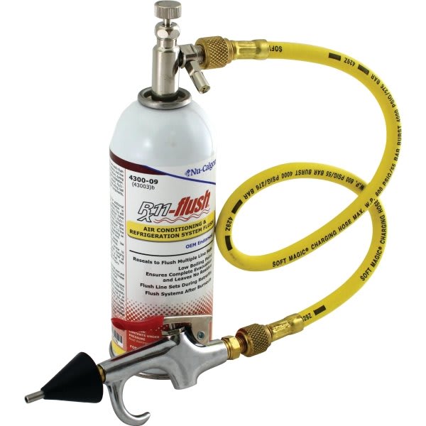 QwikProducts Qwik System Flush® Kit, 1 Lb Cans, Valve, Charging Hose ...