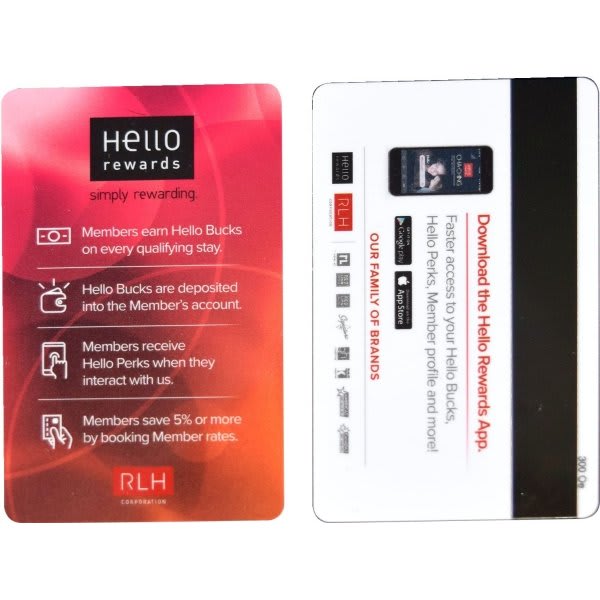 Choice Hotels Rfid Key Card, Package Of 250 | HD Supply