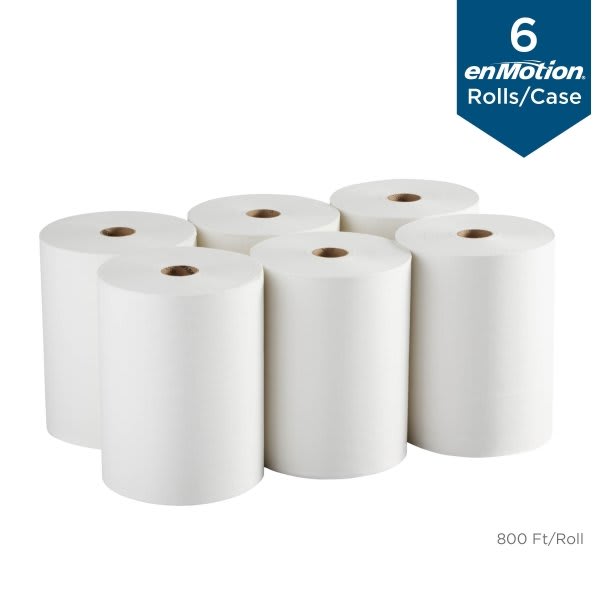 Renown White Perforated 2-Ply Paper Towel Roll, Case Of 30 | HD Supply