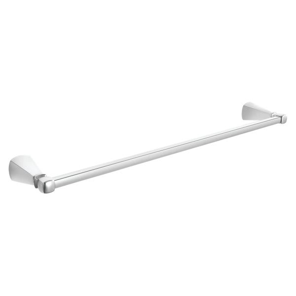 Lenape Clear Plastic Spring Loaded Towel Bar 3/4 X 24" | HD Supply