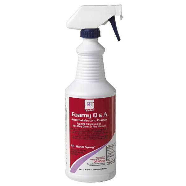 Spartan M95 1 Quart Pine Scent Restroom Cleaner Case Of 12 | HD Supply
