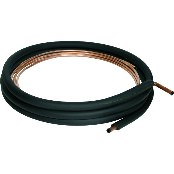 Mueller Streamline 3/8" X 7/8" X 1/2" X 50' Ac Duraguard Uv Line Set ...