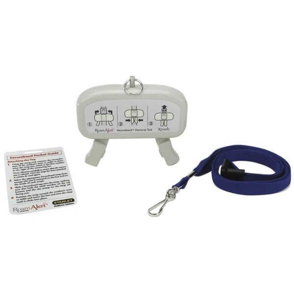 Stanley Healthcare Roamalert Series Securaband Band & Tag, Gray Finish ...