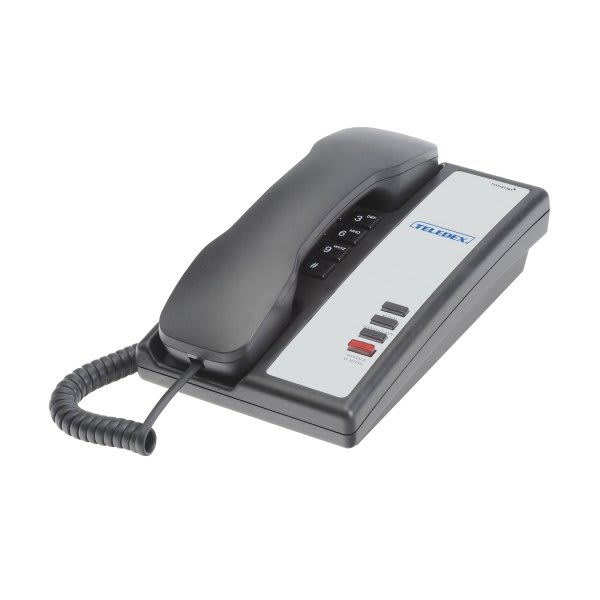 Teledex® I Series A101 Lobby Single-Line, No-Dial Telephone - Corded ...