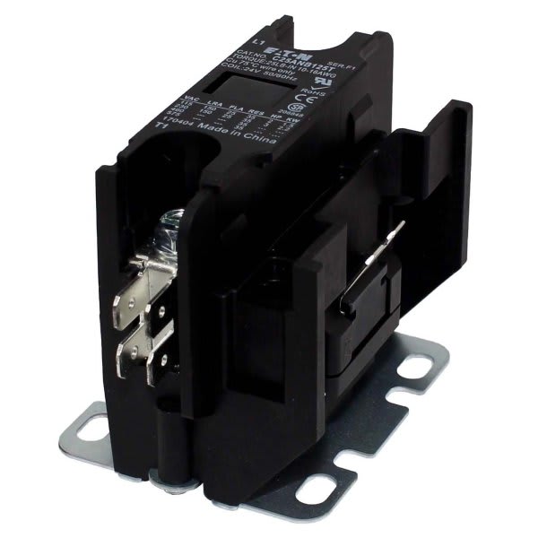 30 Amp Contactor, Single Pole, 24 Volt Coil | HD Supply