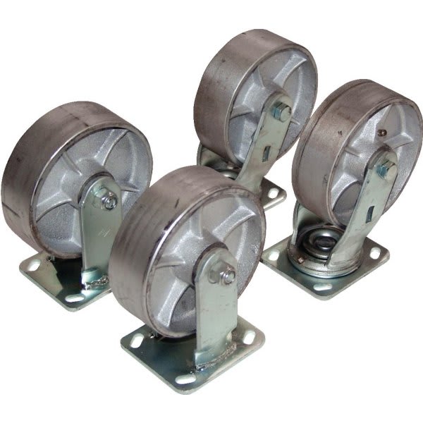 Vestil Poly-On-Steel Caster Kit 6" x 2" | HD Supply