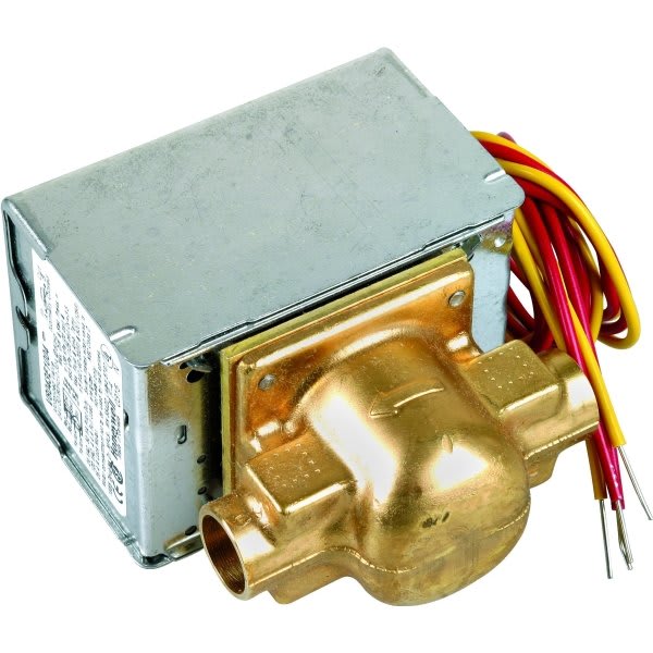Taco 24 Volt Hydronic Zone Valve 3/4" Sweat Connections Manual Opening ...