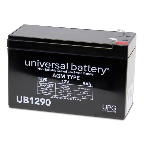 Universal Power Group® 12 Ah Lead Acid Emergncy Battry 3-15/16h X 5-15 ...