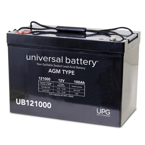 Universal Power Group® 12 Ah Lead Acid Emergncy Battry 3-15/16H X 5-15 ...