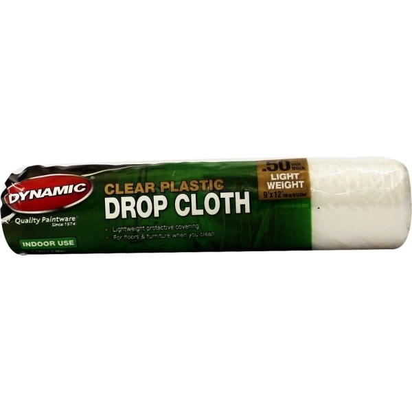 Frost King 9 x 12' 1 Mil Plastic Drop Cloth, Package Of 3 | HD Supply