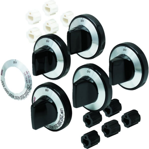 Supco Range Knob Kit Elec Black | HD Supply