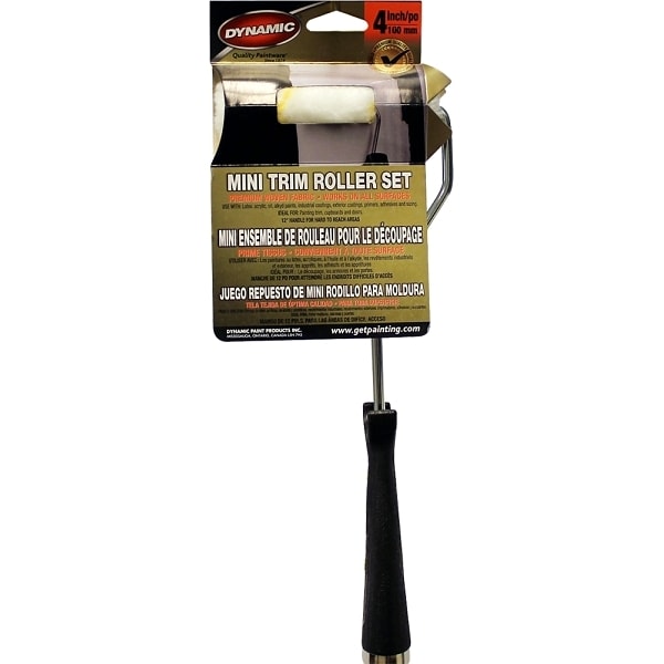 Dynamic 21251 6.5" 165mm Foam Mini Roller w/ 12" Handle | HD Supply