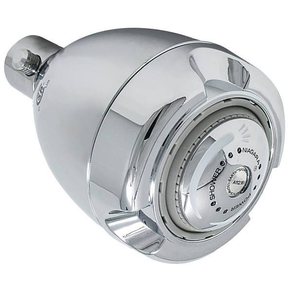 ProPlus 1-Spray 2.5" Showerhead With Abs Ball Joint 2.5 Gpm Showerhead ...