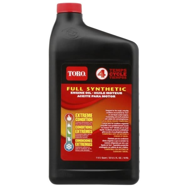 Toro 32 Oz. Sae 5w-30 4-Cycle Winter Engine Oil | HD Supply