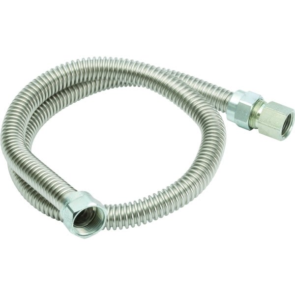 Dormont 36" Gas Range Stainless Steel Gas Connector | HD Supply