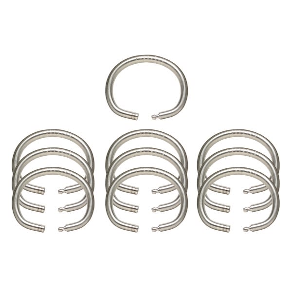 Lucky Line 2" Split Key Ring, Nickel-Plated Steel, Package Of 10 | HD ...