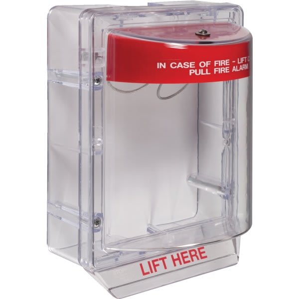 Safety Technology Universal Fire Alarm Stopper With Horn, Surface Mount ...