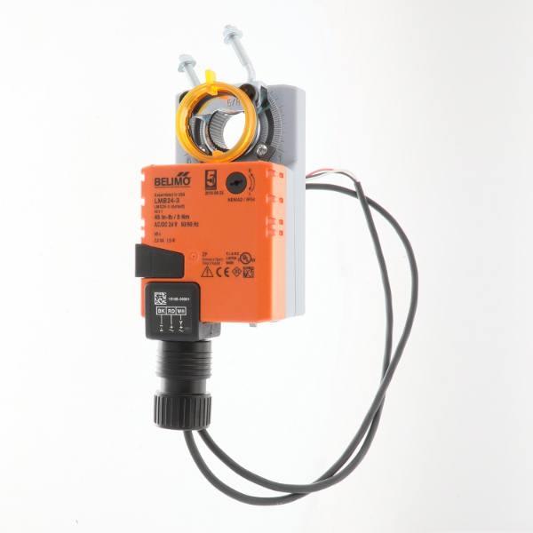 Belimo Motor,actuator, Spring Return, 35 In-Lb, On/off, 24vac, 24vdc ...