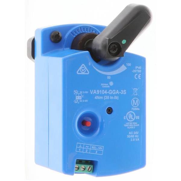Johnson Controls 24V, 4-20Ma, Proportional, 177#, Spring Return ...