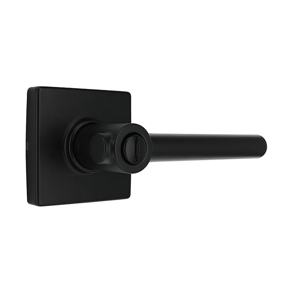 Shield Security Wave Privacy Door Lever (Satin Nickel) | HD Supply
