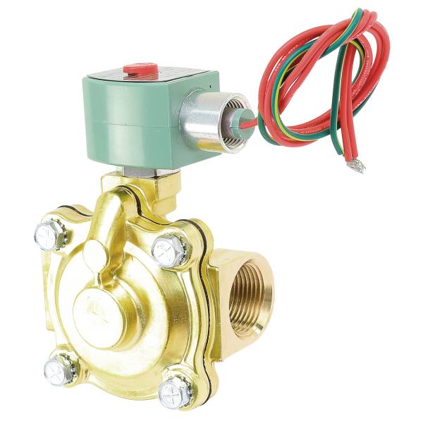 Asco Valve Solenoid 2 Way Normally Closed 3/4" Npt 120vac 9.5 Cv 0-2 ...