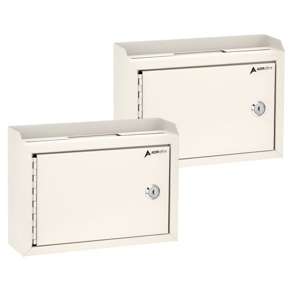 Adir Office Wall Mount Steel Locking Suggest Drop Box Black | HD Supply