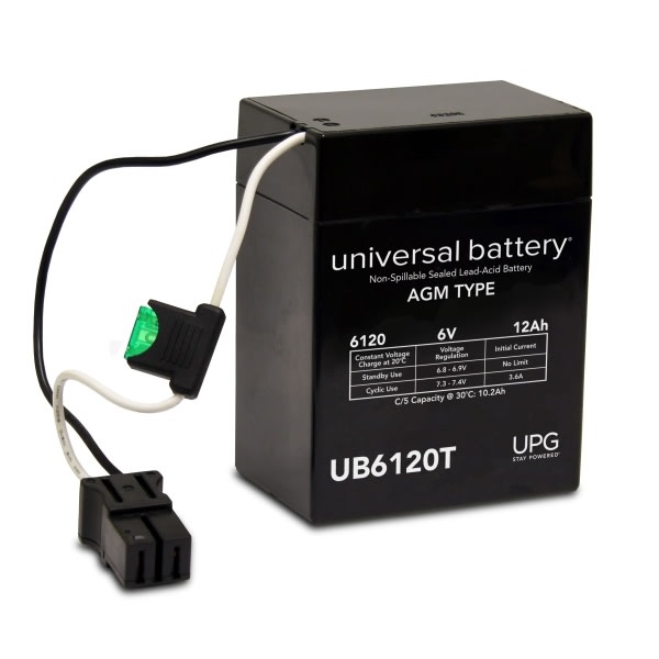 Universal Power Group 12-Volt 50 Ah L2 Terminal Sealed Agm Rechargeable ...