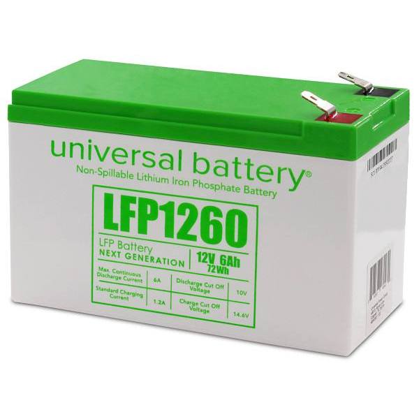 Universal Power Group® 12 Ah Lead Acid Emergncy Battry 3-15/16H X 5-15 ...