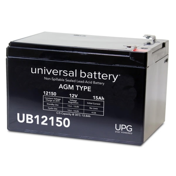 Universal Power Group 12v 7ah F1 Term Sealed Lead Acid Agm Rechargeable ...