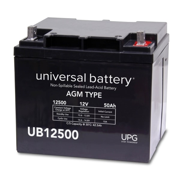 Universal Power Group 12v 7ah F1 Term Sealed Lead Acid Agm Rechargeable ...