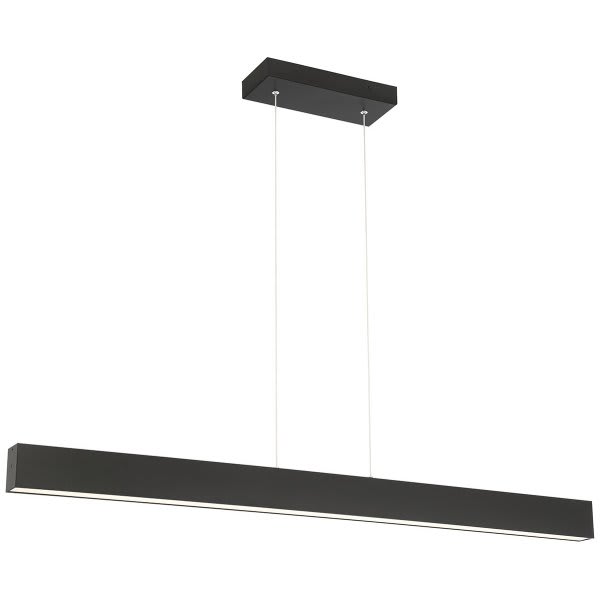 Access Lighting Port Nine Burgundy Led Pendant Matte Black Finish | HD ...